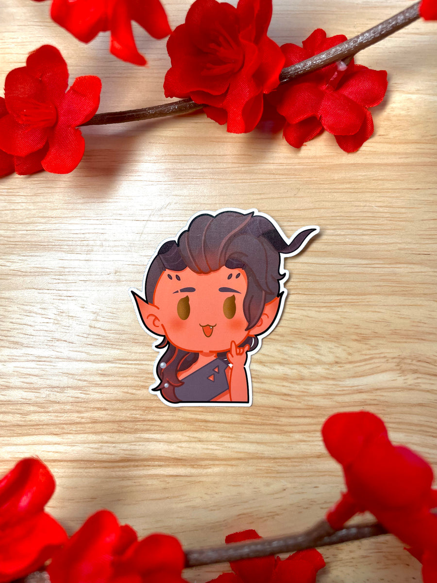 Karlach Sticker – Lucky Cat Market