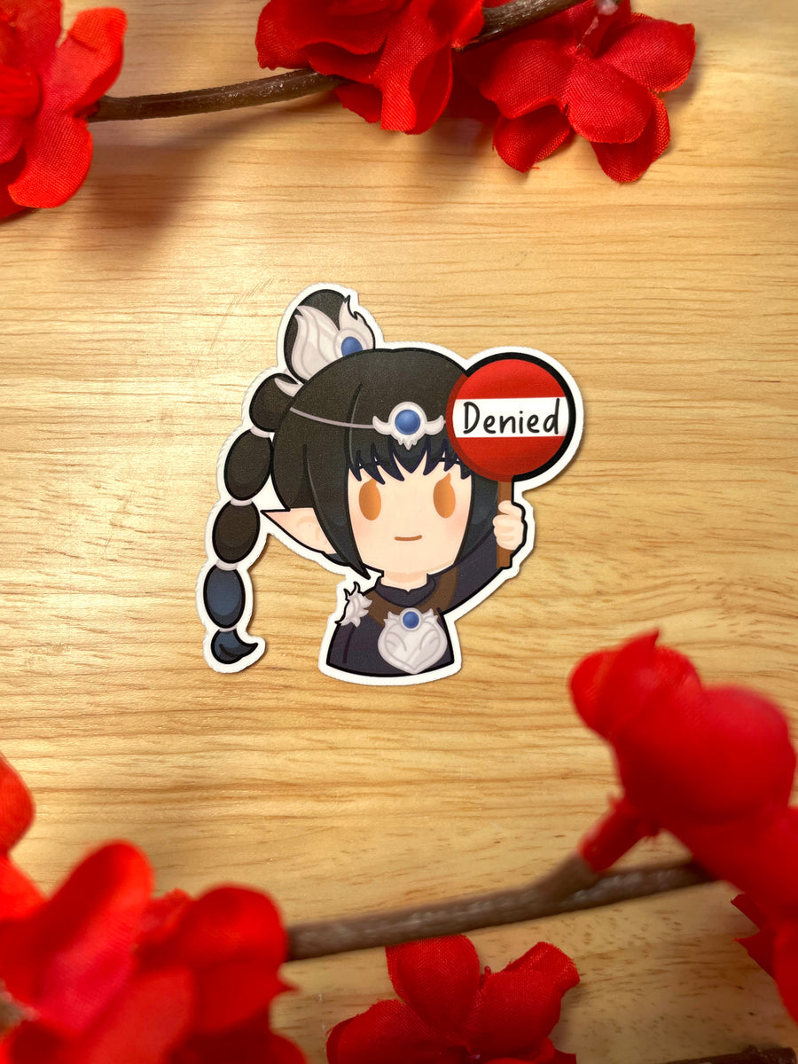 Shadowheart Sticker – Lucky Cat Market